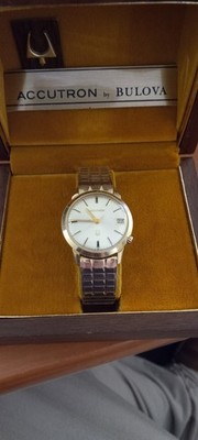 14K SOLID GOLD BULOVA ACCUTRON N2 | eBay
