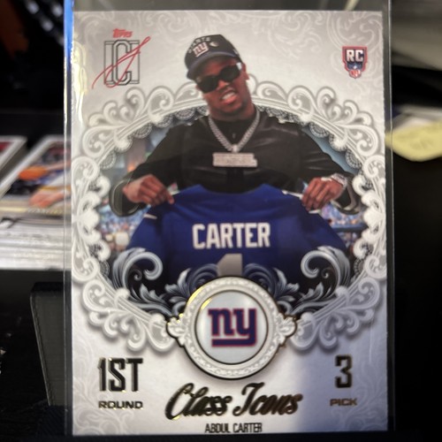 Abdul Carter 2025 Topps Signature Class Sp Insert Class Icons New York ...
