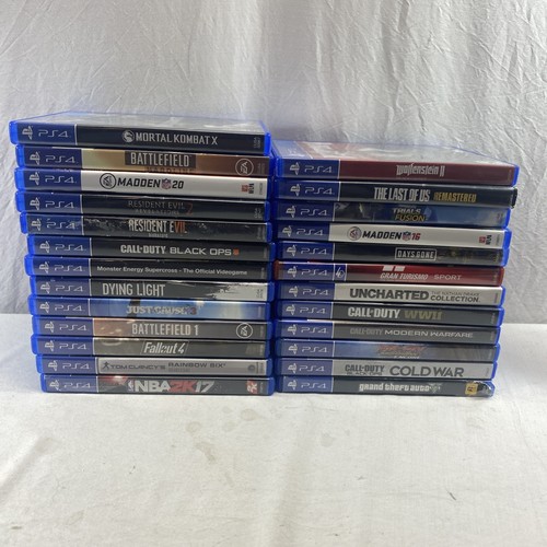 Lot Of 25 PS4 GamesAdult Owned Sony PlayStation 4 Game Collection | eBay