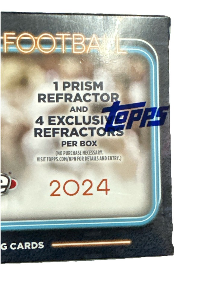 2024 Topps Chrome Football Blaster Box Factory Sealed | eBay