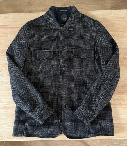 Common People Jacket Made in England 🇬🇧 Check Luxury L Rare | eBay UK
