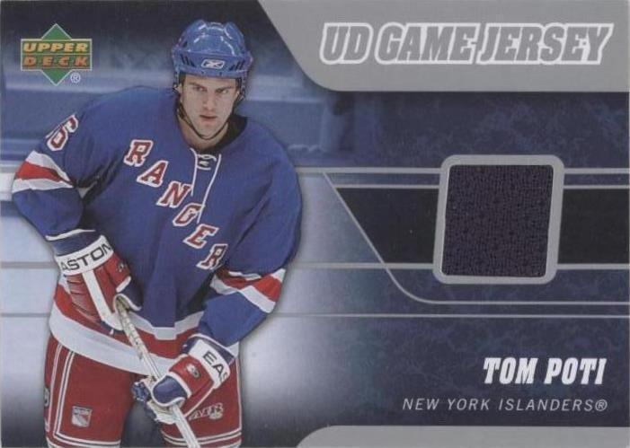 2006-07 Upper Deck - Ud Game Jersey Tom Poti #J-TP (MEM) for sale online | eBay