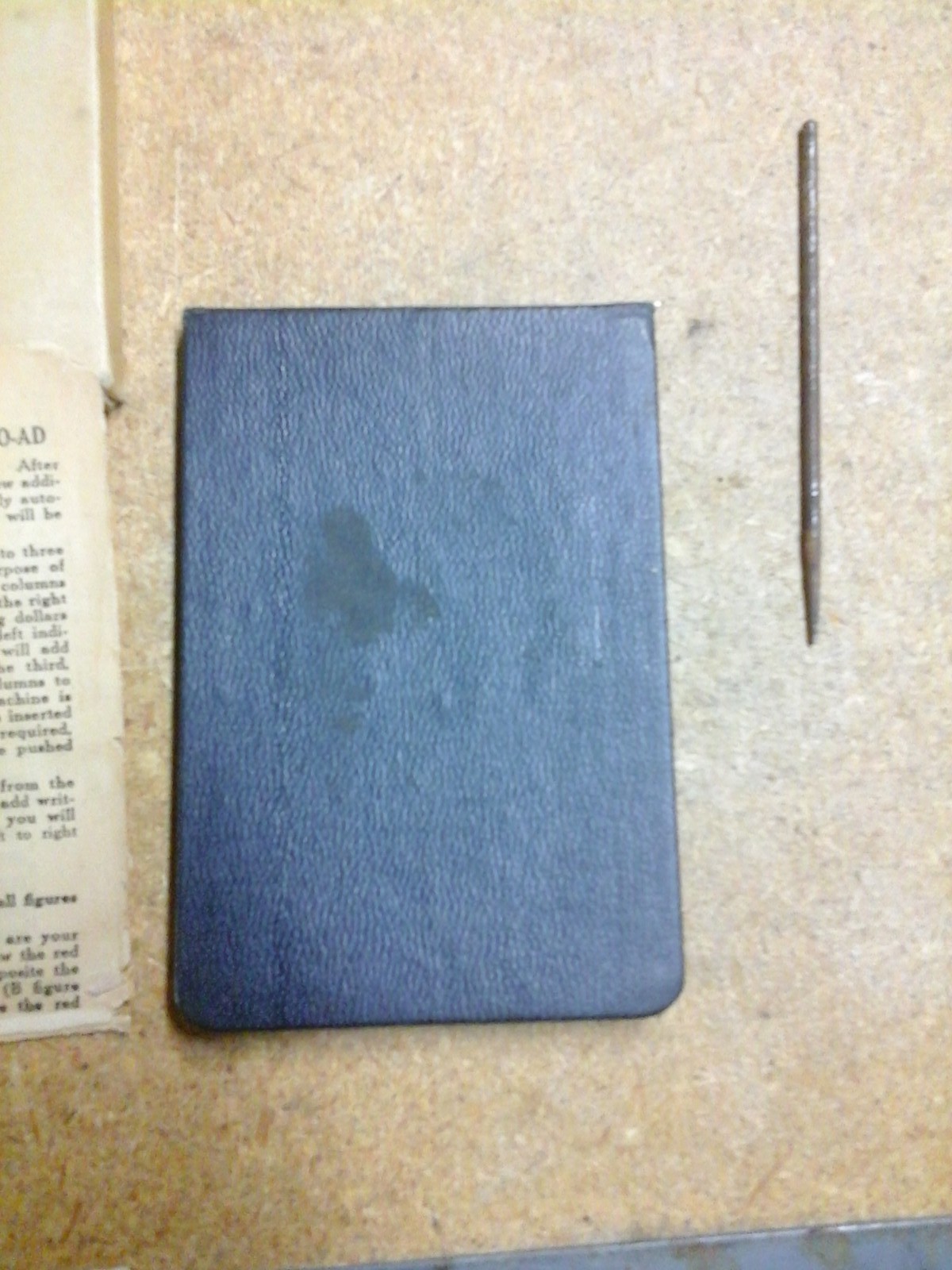 1920'S? VE-PO-AD(VEST POCKET ADDER) W/INSTRUCTIONS AND OUTER SLEEVE | eBay