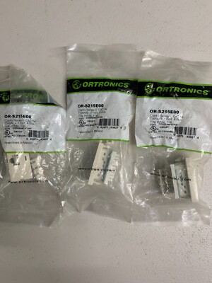Ortronics S215E00 CAT5e Single RJ45 Series II Jack Module, Fog (Off ...
