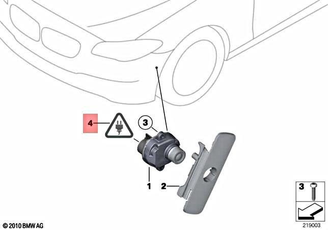Genuine BMW Wiring Harness Side View Ca 611011 61119182329 for sale ...