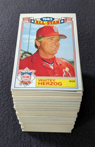 1984-1989 Topps - Huge Lot 160+ Cards - All Star Commemorative Sets and ...