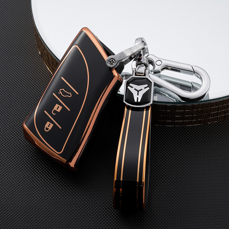 3 Button Smart Remote Key Case Fob Cover For Lexus ES IS UX NX LC500 ...