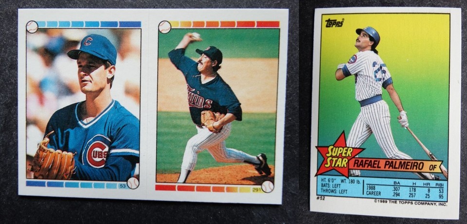 1989 Topps Stickers Baseball Cards Complete Your Set U Pick From List ...