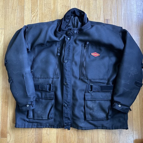 Cycleport Motoport Motorcycle Jacket Made with Kevlar Mesh Hi-Viz Armor ...