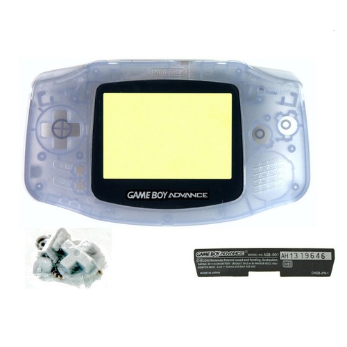 Transparent Blue Full Housing Shell Case Pack for Nintendo Gameboy ...
