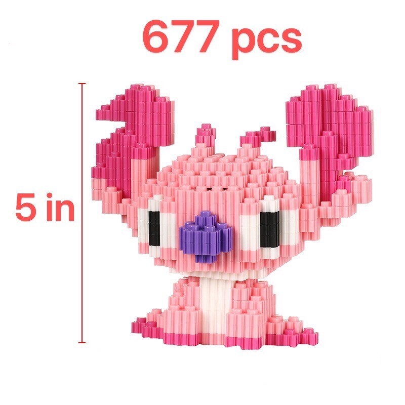 Lilo & Stitch Mini Magic Blocks ，Mini Building Blocks Challenging Game ...