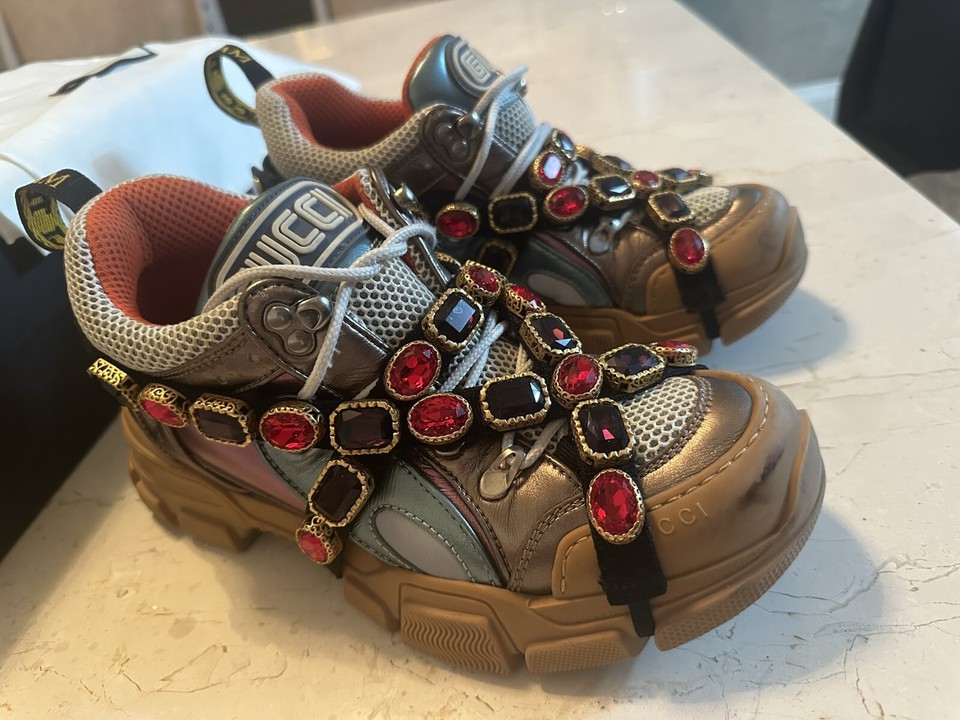 Gucci Flashtrek Crystals | eBay