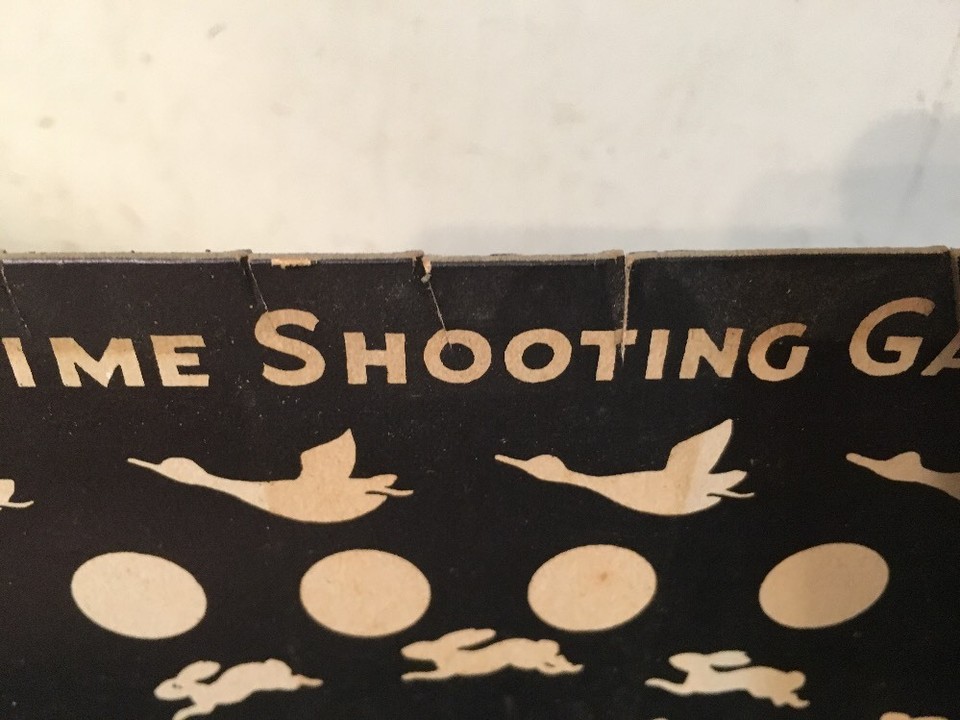 Rare Vintage Old Time Shooting Gallery 1940's Toy By Built-Rite | eBay
