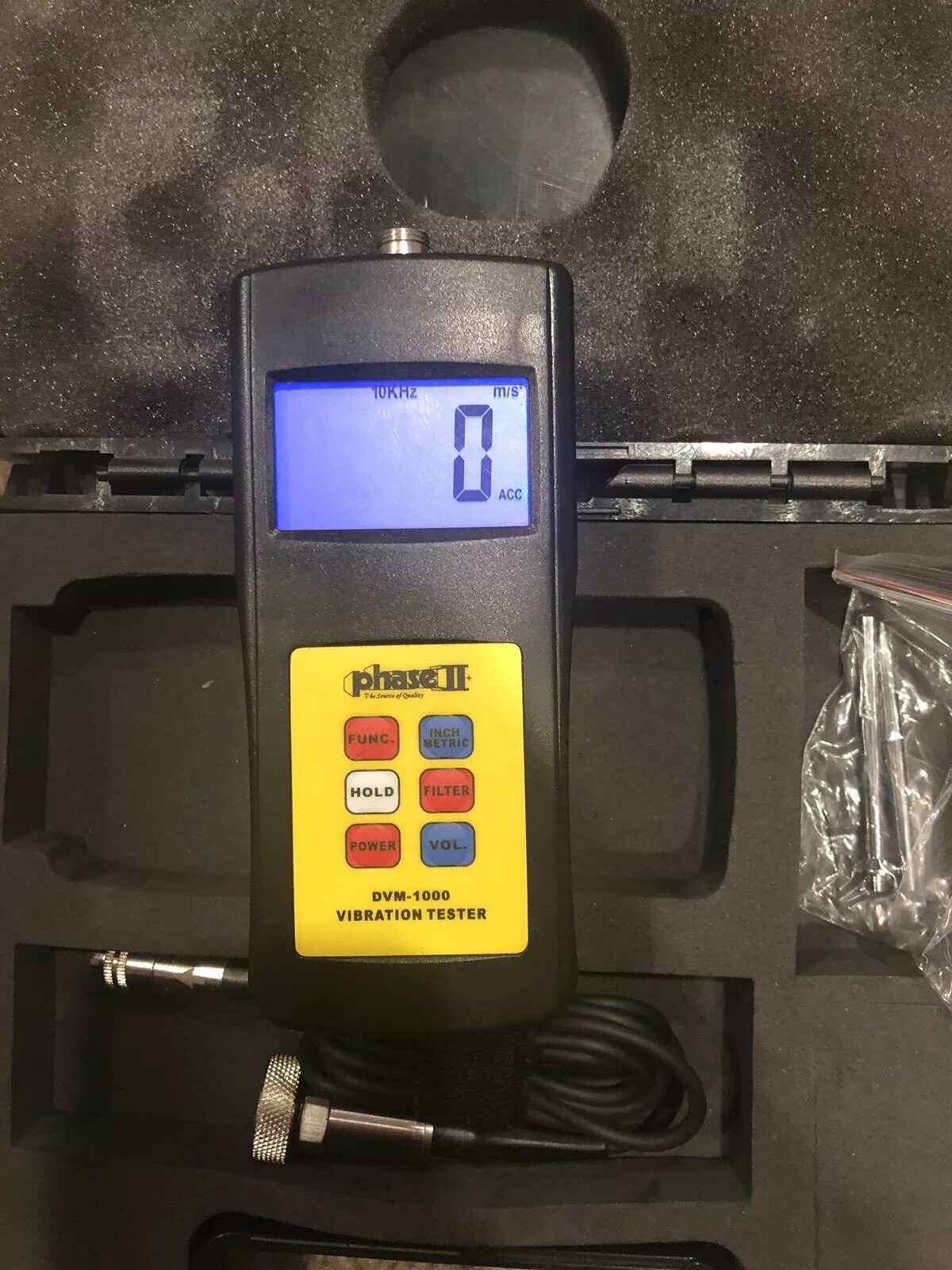 Phase II DVM-1000 Digital Vibration Tester Meter | eBay