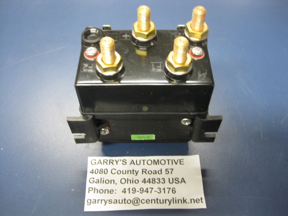 WARN 98381 Replacement Winch Electric Control Contactor 81400 AT M15000 ...