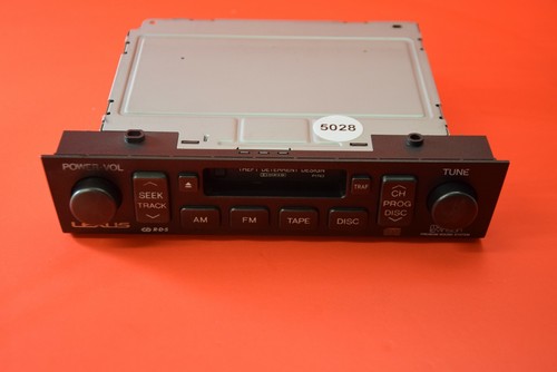 F3 02-05 LEXUS GS300 GS400 CLIMATE CONTROL RADIO RECEIVER UNIT OEM ...