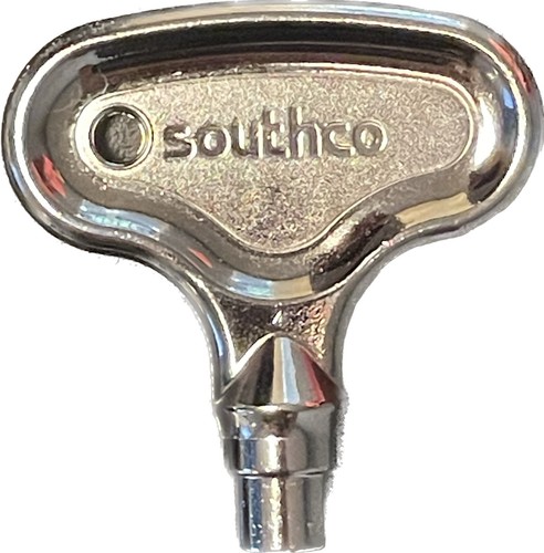 SOUTHCO KEY CODED E3-3-1, #4 Key, 7mm Triangle, Zinc Alloy, Nickel ...