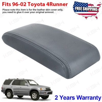 Fit 1996 1997 1998 1999-2002 Toyota 4Runner Console Lid Armrest Vinyl ...