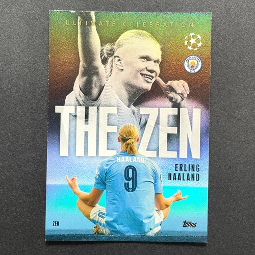 Topps 2023-24 Match Attax Erling Haaland The Zen Ultimate Celebration ...