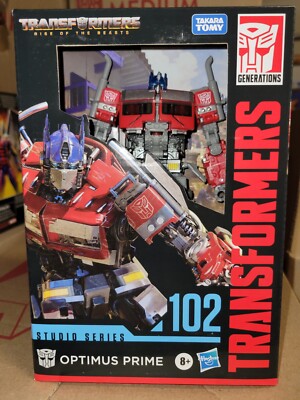 Transformers Studio Series 7" Figure Voyager Class Optimus Prime #102 ...