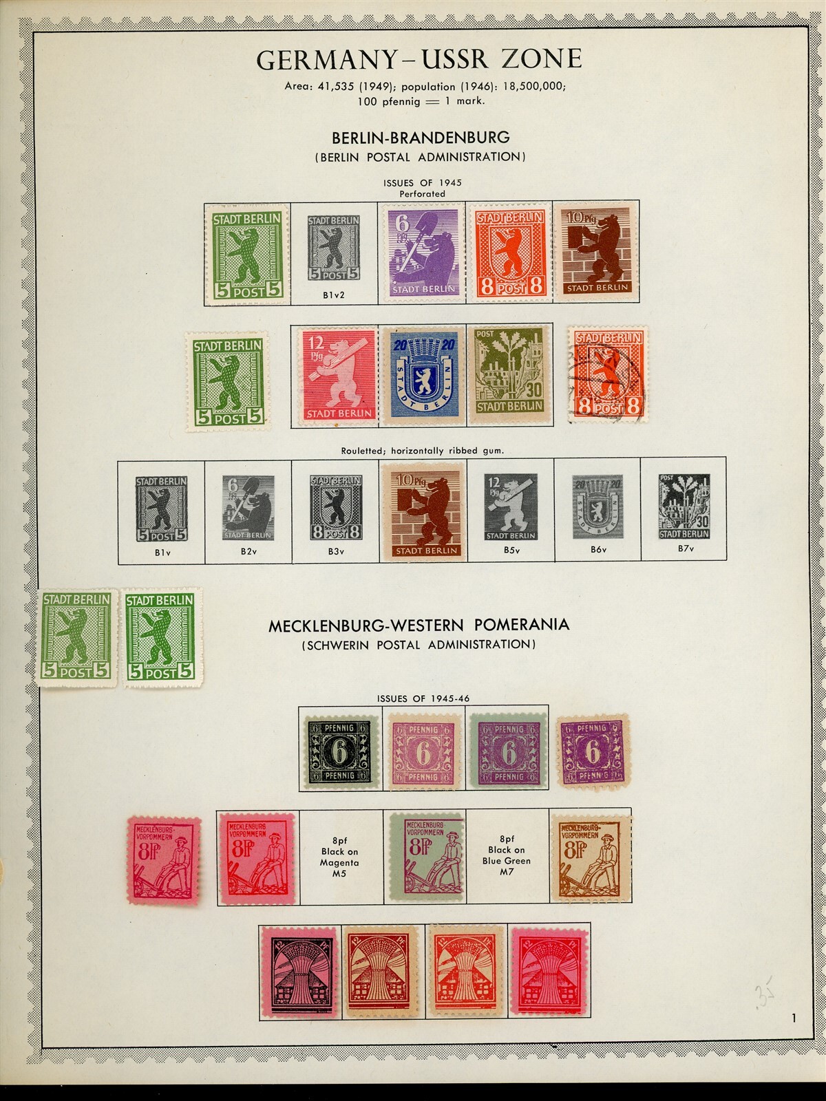 GERMANY Minkus Specialty Album Page Lot #234 - SEE SCAN - $$$ | eBay