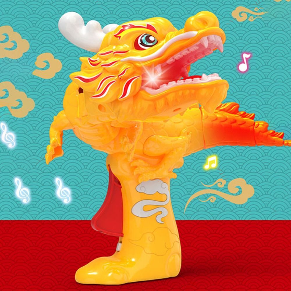 Head and tail Movement Swing Dinosaur Toys New Year | eBay