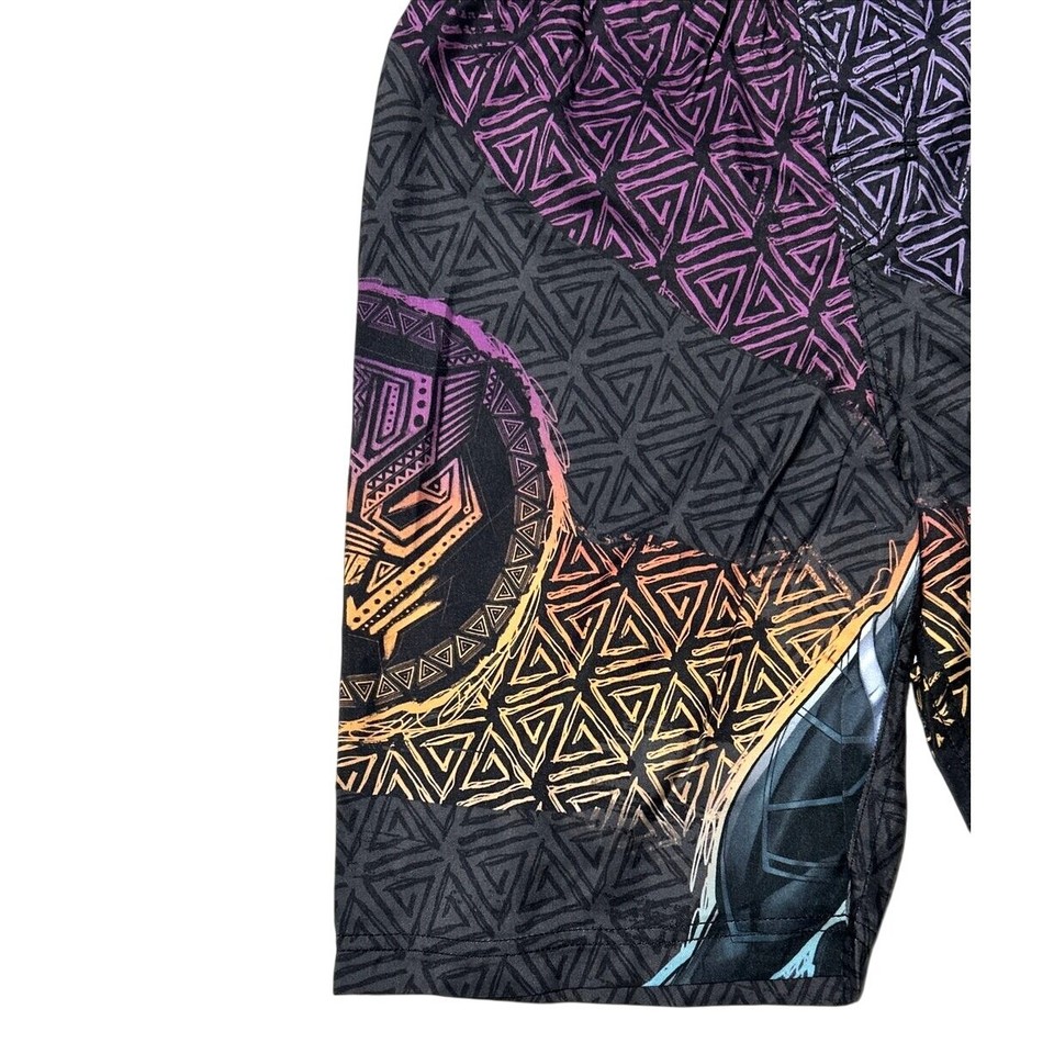 Marvel Avengers Black Panther Swim Trunks Boys Size Small Superhero ...