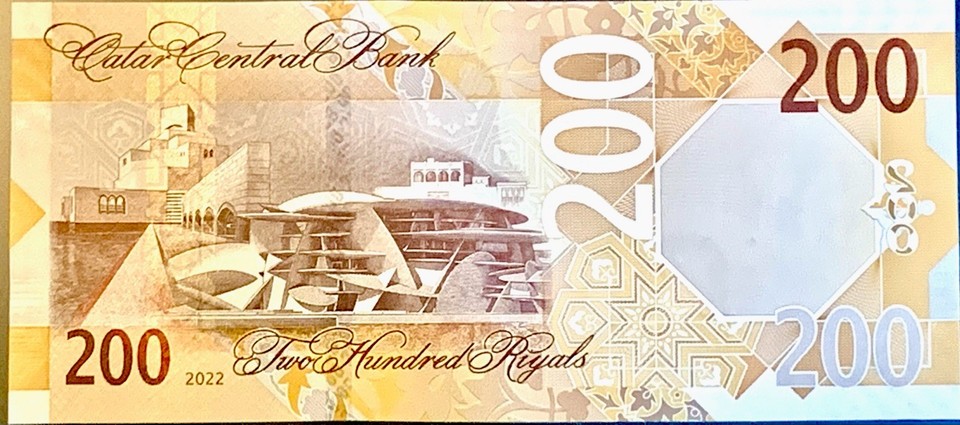 200 RIYAL NOTE, QATAR CENTRAL BANK, 2022 VERSION, UNC | eBay