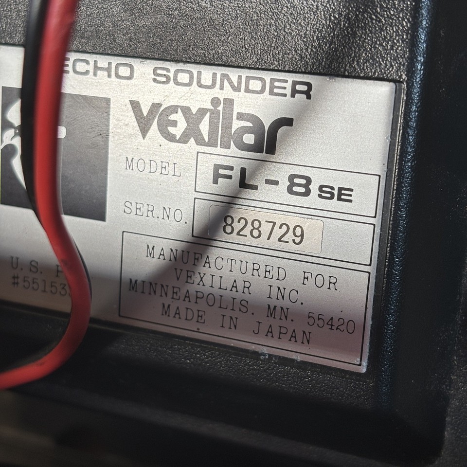 Vexilar Echo Sounder FL-8SE Black 3-Color Sonar Flasher 8729 | eBay