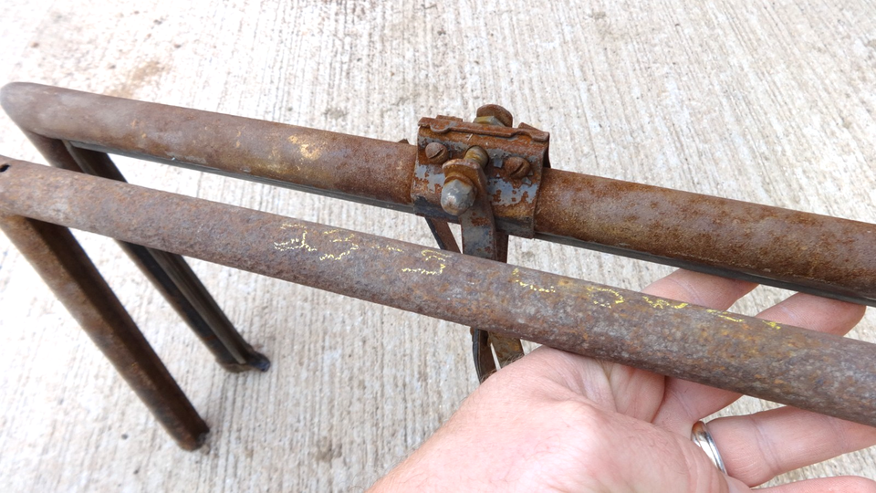 1923 1924 1925 Model T Ford Roadster WINDSHIELD FRAME w/ STANCHIONS ...