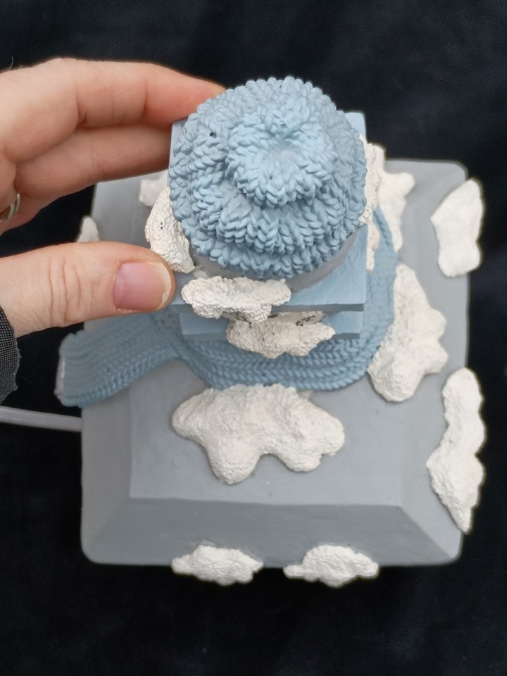 Vtg Encore Snow Buddies Snowville Town Hall Building w Box RARE | eBay