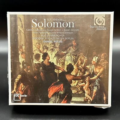 Handel SOLOMON Reuss Sampson Gritton [Harmonia Mundi 2 CD Box Set ...