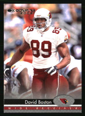 David Boston 2002 Donruss #2 FOOTBALL Card | eBay