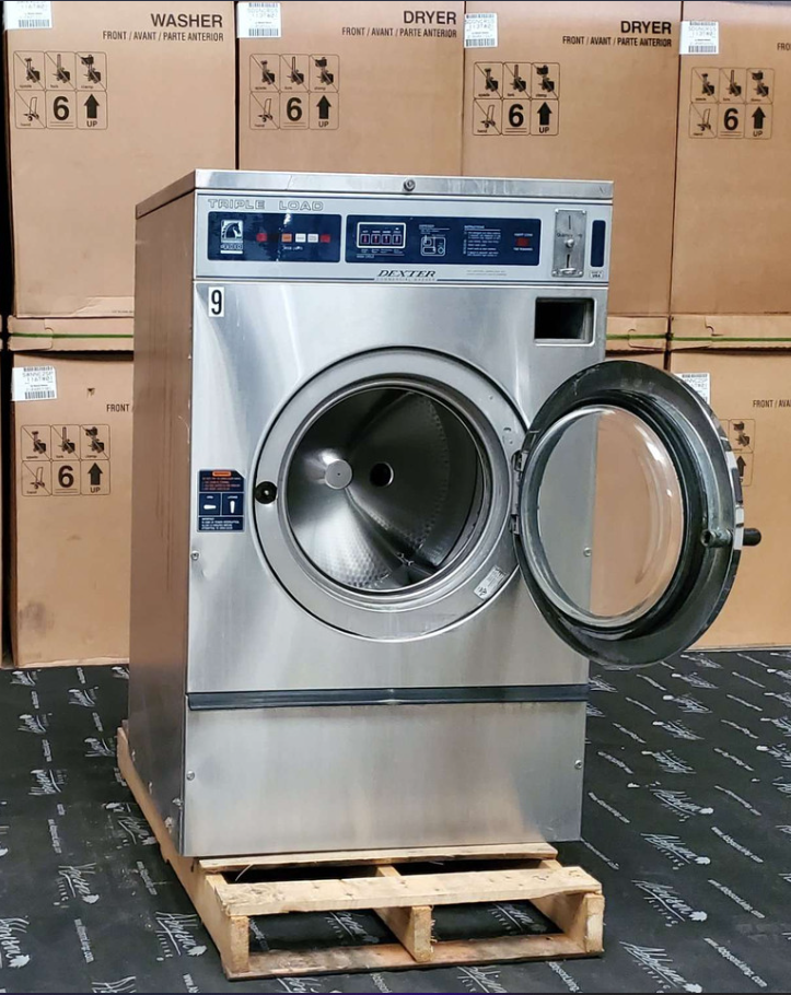 DEXTER T400 COMMERCIAL FRONT LOAD WASHER MODEL: WCN25AASS SN ...