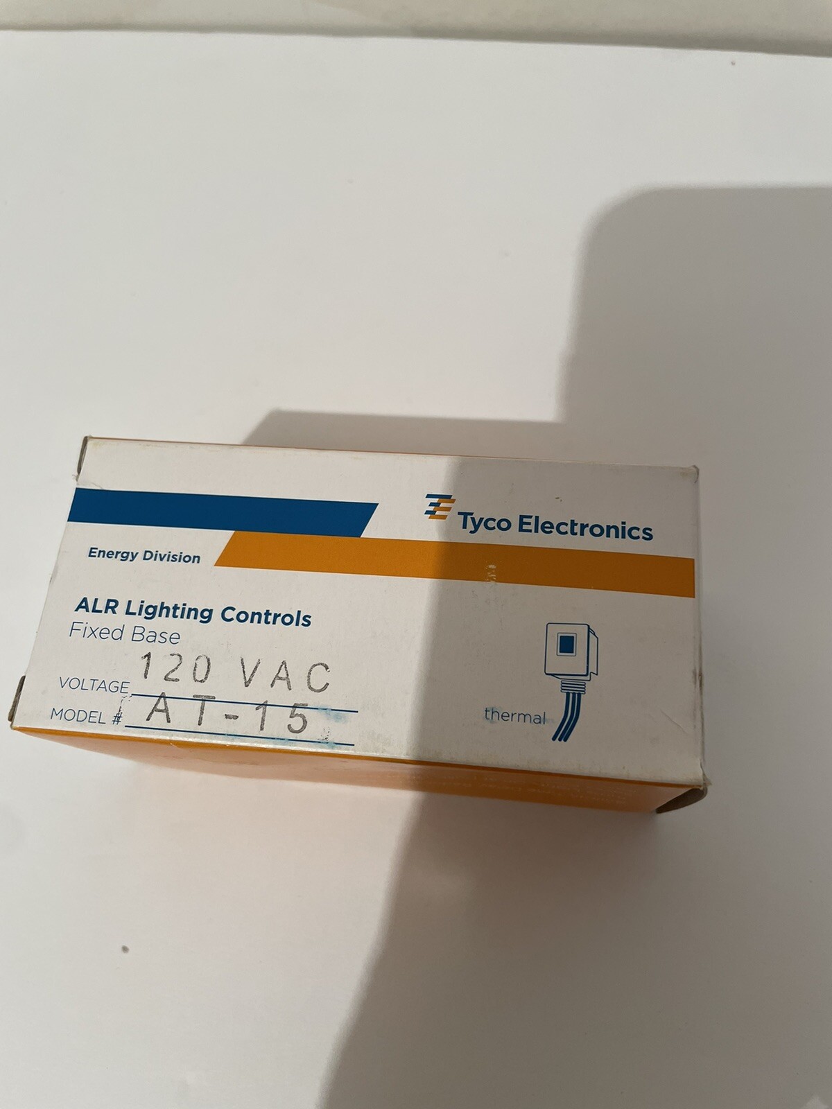 At-15 120 VAC ALR Lighting Controls Fixed Base Sensor Switch Tyco ...