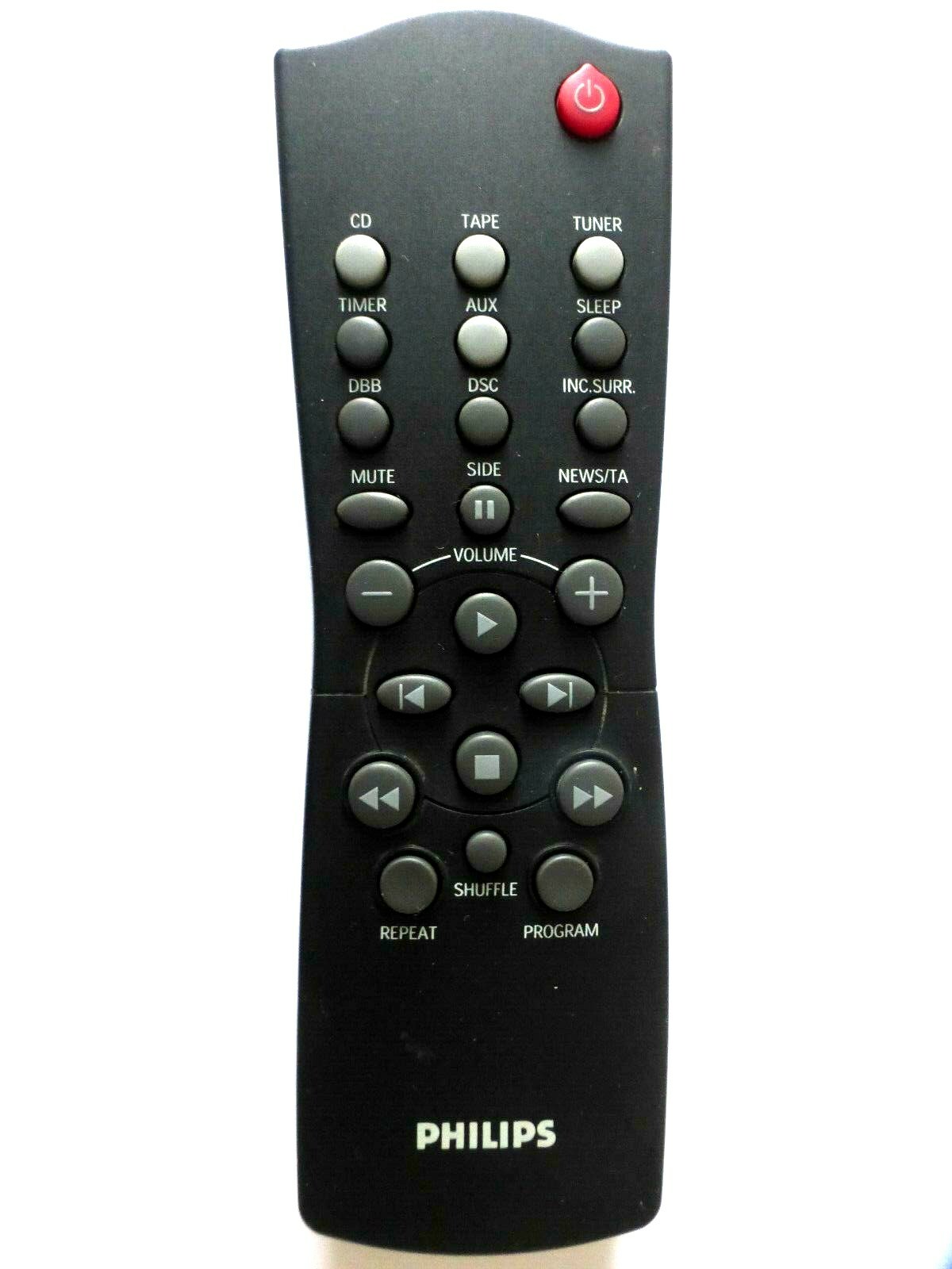 PHILIPS CD HIFI REMOTE CONTROL RC282424/01 for MC1037 MC1037/01 | eBay UK
