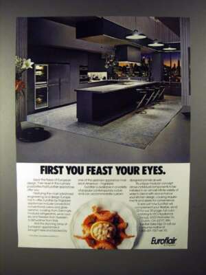 1990 Frigidair Euroflair Appliances Ad - Feast Eyes | eBay