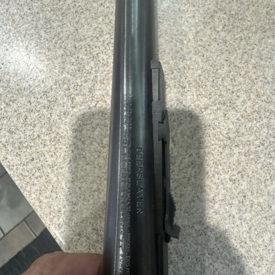 ithaca model 37 12 gauge deerslayer barrel | eBay