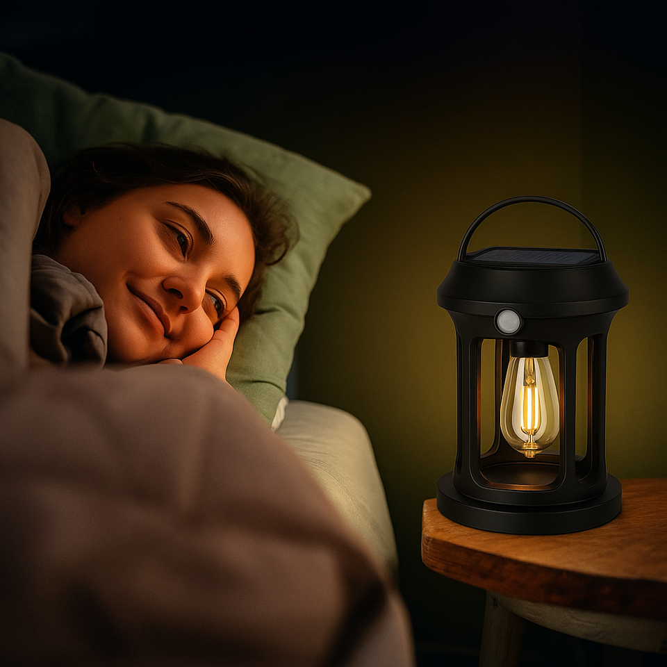 Solar Coach Lantern Lights Outdoor Garden Hanging LED Shepherd Hook ...