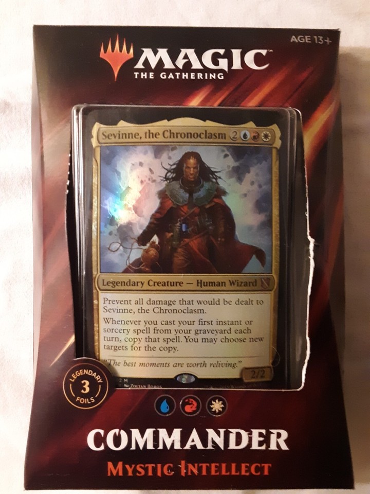 Magic the Gathering Commander Mystic Intellect FREE SHIPPING sealed ...