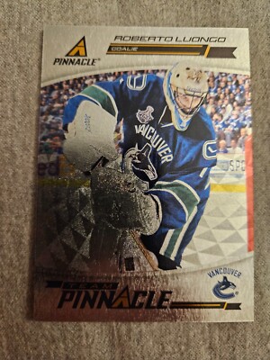 2011 Pinnacle Team Pinnacle Roberto Luongo/Tim Thomas Card#5 | eBay