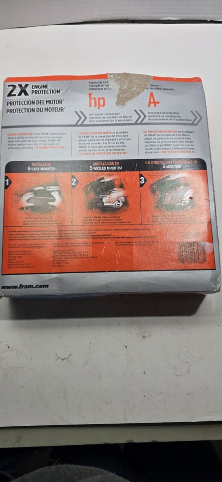 FRAM CA10262 Extra Guard Replacement Air Filter | eBay