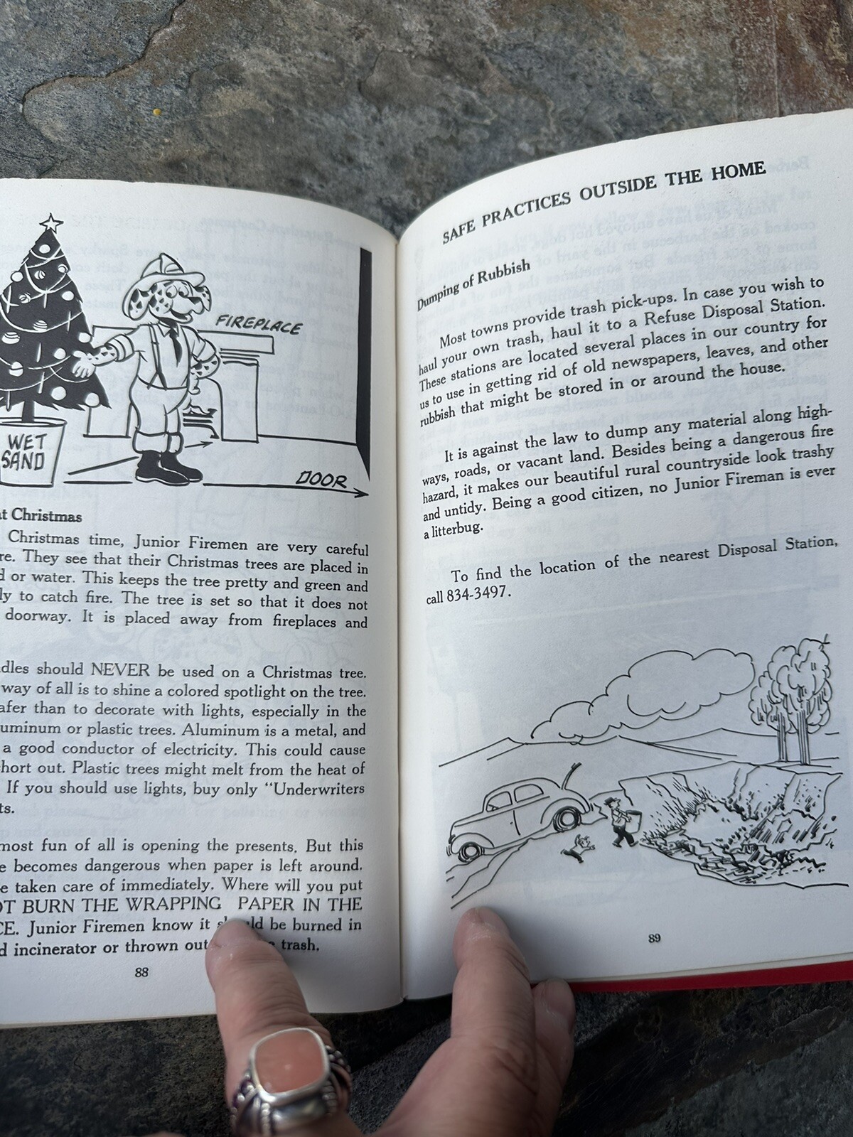 Anaheim California Fire Department Junior Fire Manual 1953, 1967 | eBay