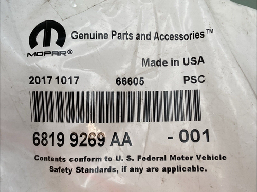 NEW GENUINE MOPAR 68199269AA Wiring-2 Way | eBay