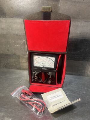 Vintage Triplett Elec. Co. Model 630 Type 5 Analog Multimeter. Used ...