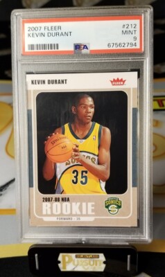 2007 Kevin Durant Fleer 2007-2008 NBA Rookie (#212) PSA 9 | eBay