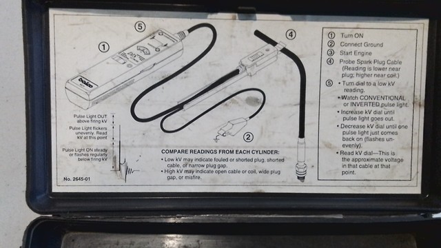 Snap-on MT2700 Dis/kv Probe Ignition Spark Tester C27 for sale online ...