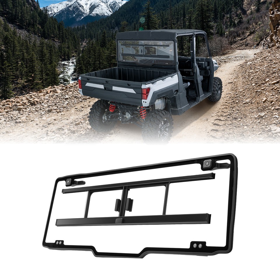 UTV Sliding Glass Rear Window for Polaris Ranger 1000/XP 900/Crew/Full ...
