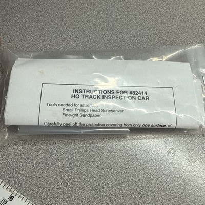 Ho Track Inspection Car Kit 82414 Sealed | eBay