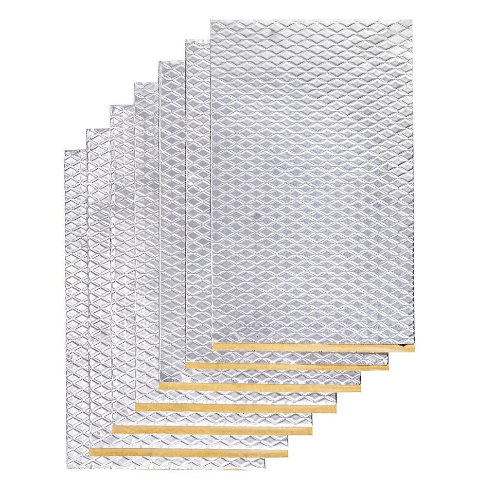 Uimoso Sound Absorption Sheet 47pcs 9.8"x15.7" 52sq.ft Car Heat ...